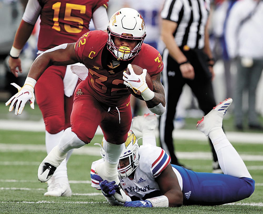 Purdy throws 3 TDs as Iowa State routs Kansas | News, Sports, Jobs ...